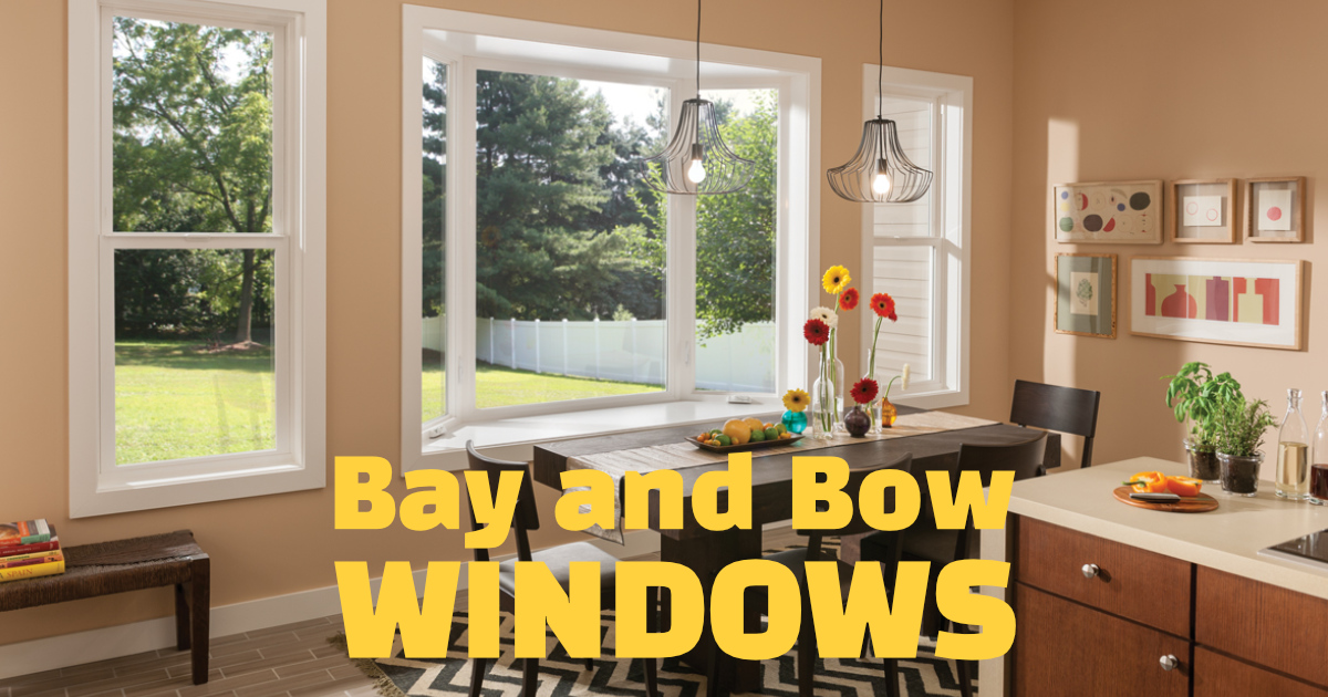 Replacement Bay or Bow Windows in Lebanon Oregon